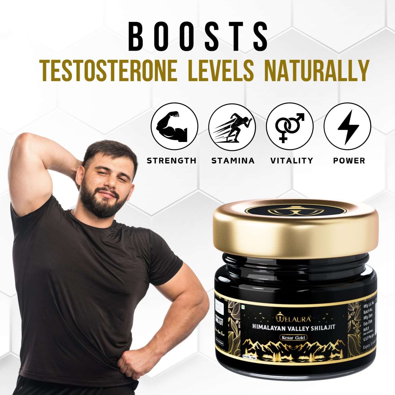 Welaura’s Himalayan Valley Shilajit (Kesar Gold) | 20 gm - Welaura